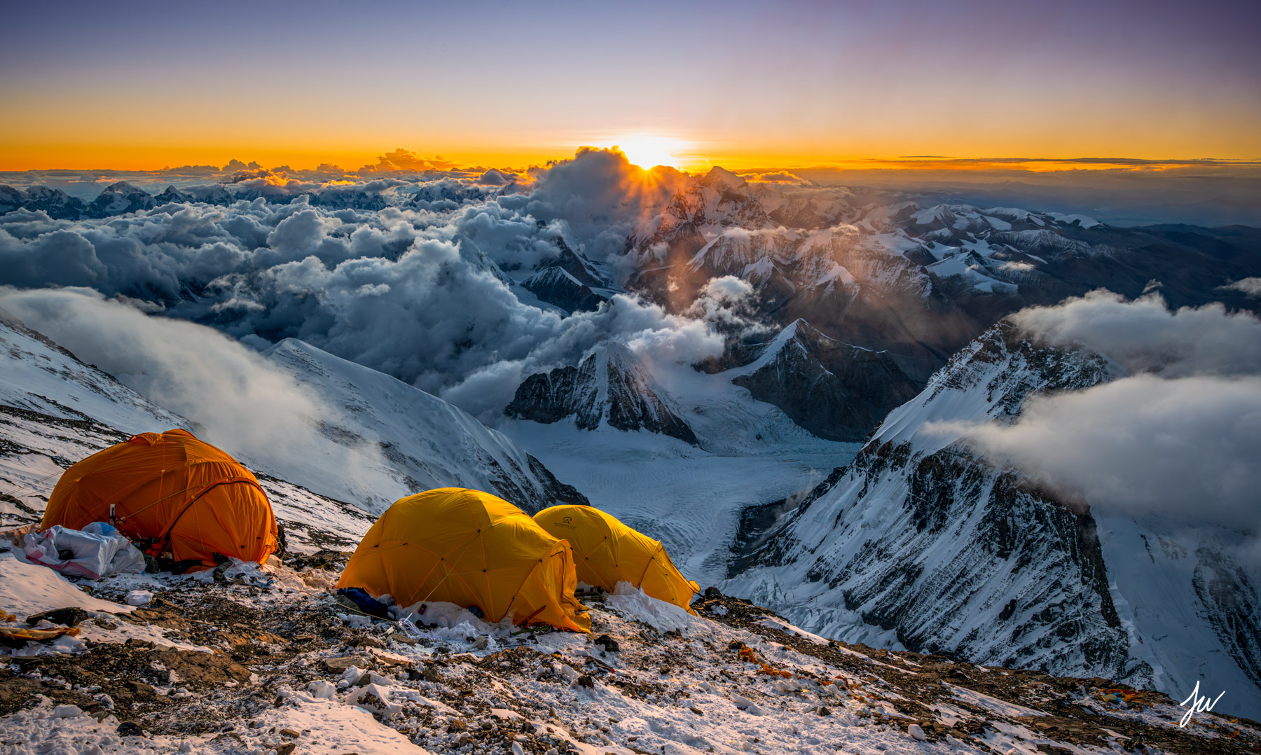 The Waiting Point | Mount Everest (27,400') | Jason Weiss Photography