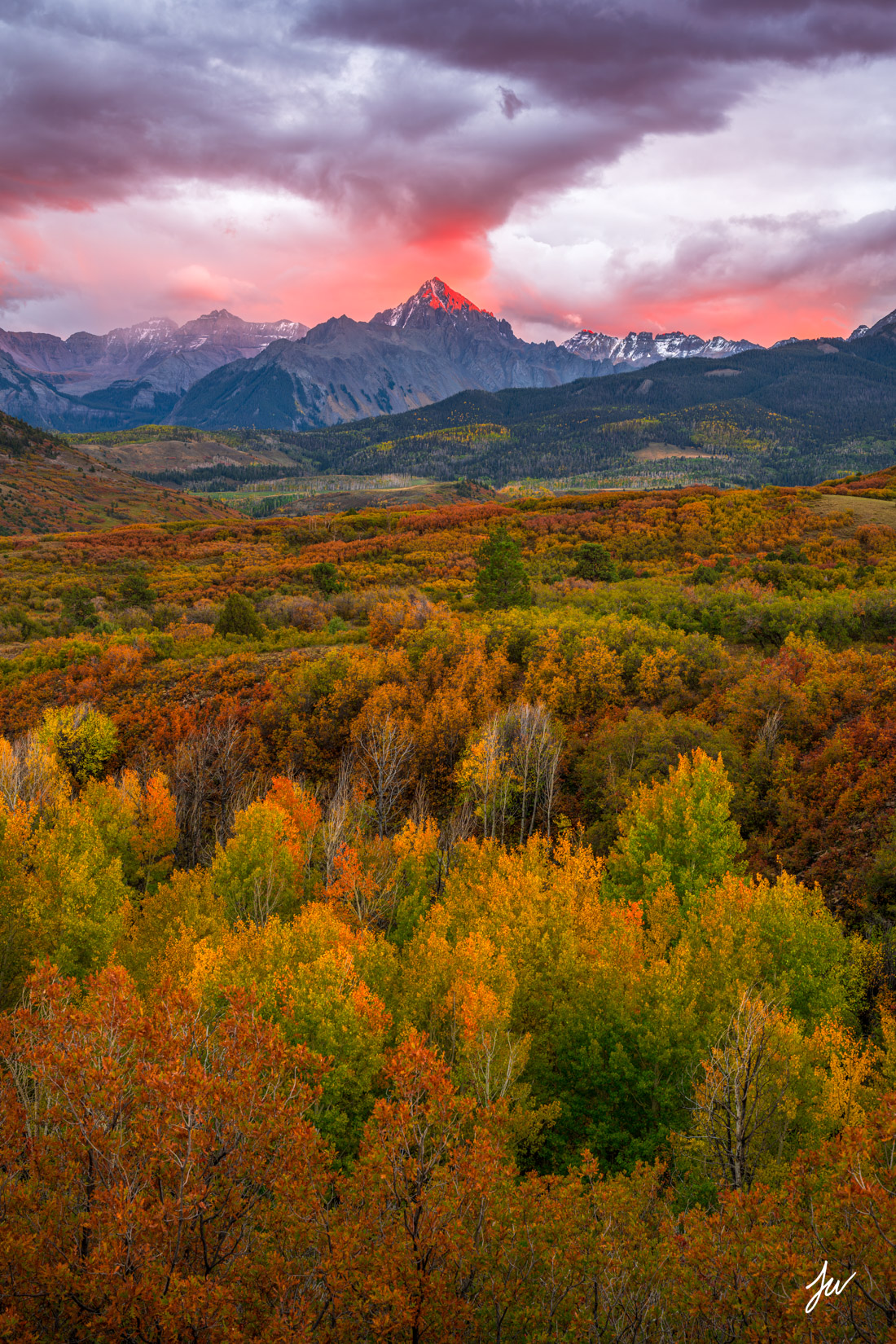 Sneffels Aflame | Telluride, Colorado | Jason Weiss Photography